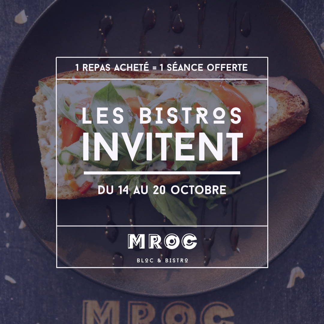 Du 14 au 20 Octobre : Les bistros invitent ! 🍔 | MROC PART-DIEU
